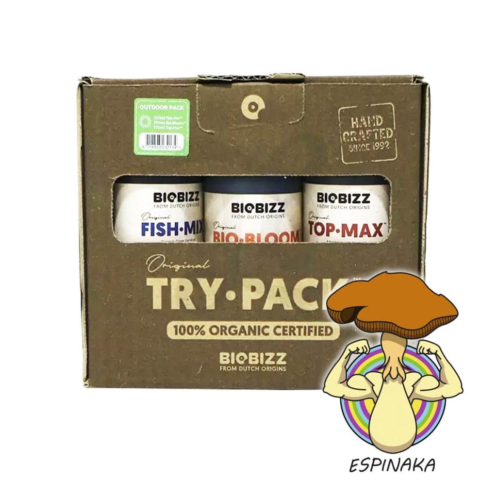 TRY PACK OUTDOOR BIOBIZZ - ESPINAKAGROW